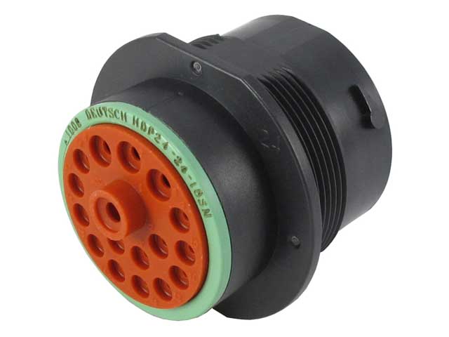 HDP24-24-18SN - Receptacle HDP serie 18 way normal seal • MECS